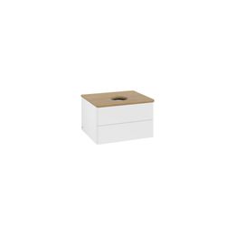 Villeroy & Boch V&B Waschtischunterschrank ohne Frontstruktur Antao 60x36x50cm, WBP-farbe hon. Oa, wh. m Lac ; Villeroy & Boch (K18011MT)