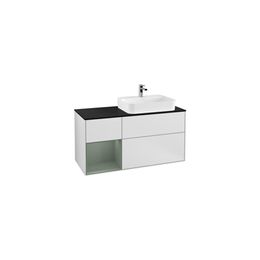 Villeroy & Boch V&B Waschtischunterschrank Wandbeleuchtung Finion 120cm, Pl b m, Rg l Ol m Lac, wh. m Lac ; Villeroy & Boch (G392GMMT)