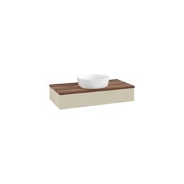 Villeroy & Boch V&B Waschtischunterschrank ohne Frontstruktur Antao 100x19x50cm, WBP w. wal, si Gr m Lac ; Villeroy & Boch (K09012HJ)