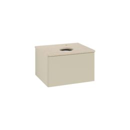 Villeroy & Boch V&B Waschtischunterschrank ohne Frontstruktur -Beleuchtung Antao 60x36x50cm, HL, WBP botti., si Gr m Lac ; Villeroy & Boch (L29053HJ)
