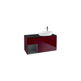 Villeroy & Boch V&B Waschtischunterschrank Finion 120cm, Pl bla m, Reg md m Lac, Peo m ; Villeroy & Boch (F922HGHB)