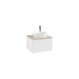 Villeroy & Boch V&B Waschtischunterschrank ohne Frontstruktur Antao 60x36x50cm, HL, WBP botti., wh. m Lac ; Villeroy & Boch (K29053MT)