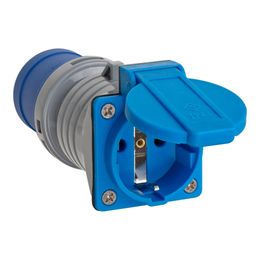 Fa.Brennenstuhl CEE-Adapter 240V/16A IP44 auf Schutzkontakt ; Brennenstuhl (1080990)