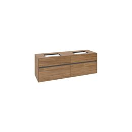 Villeroy & Boch V&B Waschtischunterschrank Collaro 160x54,8x50cm, f 2 WT, kansas oak ; Villeroy & Boch (C12300RH)