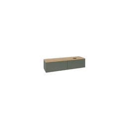 Villeroy & Boch V&B Waschtischunterschrank ohne Frontstruktur Antao 160x50cm, WBP hon. Oa, lea gre. m Lac ; Villeroy & Boch (K38011HL)