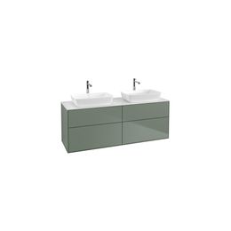 Villeroy & Boch V&B Waschtischunterschrank Finion 160x60cm, Abd.-Pl. wh. m, Oli. m Lacquer ; Villeroy & Boch (F84100GM)