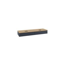 Villeroy & Boch V&B Waschtischunterschrank mit Frontstruktur, mit Beleuchtung Antao 160x50cm, WBP hon. Oa, md bl. m Lac ; Villeroy & Boch (L17111HG)