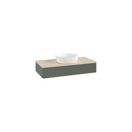 Villeroy & Boch V&B Waschtischunterschrank ohne Frontstruktur Antao 100x19x50cm, WBP botti., lea gre. m Lac ; Villeroy & Boch (K09013HL)