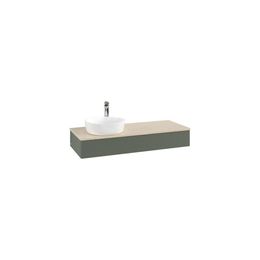 Villeroy & Boch V&B Waschtischunterschrank mit Frontstruktur, mit Beleuchtung Antao 120x19x50cm, HL, WBP botti., le g. m Lac ; Villeroy & Boch (L11153HL)