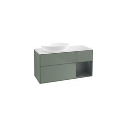 Villeroy & Boch V&B Waschtischunterschrank Wandbeleuchtung Finion 120cm, Pl w m, Reg md m Lac, Oli. m Lac ; Villeroy & Boch (GA51HGGM)