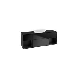 Villeroy & Boch V&B Waschtischunterschrank Finion 160cm, Pl b m, Reg bla m Lac, bla m Lac ; Villeroy & Boch (FD02PDPD)
