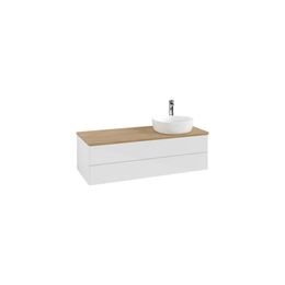Villeroy & Boch V&B Waschtischunterschrank ohne Frontstruktur Antao 120x36x50cm, HL, WBP hon. Oa, g wh. Lac ; Villeroy & Boch (K23051GF)