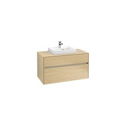 Villeroy & Boch V&B Waschtischunterschrank Collaro 100x54,8x50cm, WT mi, LED 7,3 W, Nord Oa ; Villeroy & Boch (C016B0VJ)