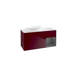 Villeroy & Boch V&B Waschtischunterschrank Wandbeleuchtung Finion 120cm, Pl w m, Reg Anthrac. m Lac, Peo m ; Villeroy & Boch (GA51GKHB)
