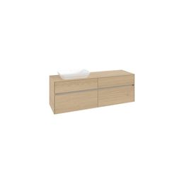 Villeroy & Boch V&B Waschtischunterschrank Collaro 160x54,8x50cm, WT links, nordic oak ; Villeroy & Boch (C12100VJ)