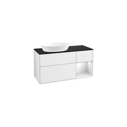 Villeroy & Boch V&B Waschtischunterschrank Finion 120cm, Pl b m, Rg wh. m Lac, glo wh. Lac ; Villeroy & Boch (FA52MTGF)