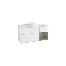 Villeroy & Boch V&B Waschtischunterschrank Wandbeleuchtung Finion 120cm, Pl w m, Rg Ol m Lac, glo wh. Lac ; Villeroy & Boch (GA51GMGF)