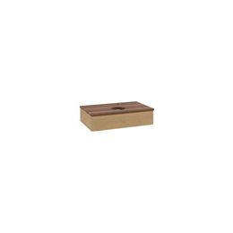 Villeroy & Boch V&B Waschtischunterschrank mit Frontstruktur Antao 80x19x50cm, HL, WBP w. wal, hon. Oa ; Villeroy & Boch (K08152HN)