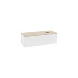 Villeroy & Boch V&B Waschtischunterschrank ohne Frontstruktur, mit Beleuchtung Antao 120x36x50cm, HL, WBP botti., wh. m Lac ; Villeroy & Boch (L34053MT)