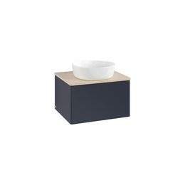 Villeroy & Boch V&B Waschtischunterschrank ohne Frontstruktur -Beleuchtung Antao 60x36x50cm, WBP botti., md bl. m Lac ; Villeroy & Boch (L29013HG)