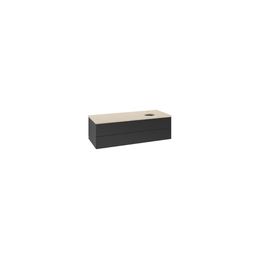 Villeroy & Boch V&B Waschtischunterschrank ohne Frontstruktur Antao 120x36x50cm, HL, WBP botti., bla m Lac ; Villeroy & Boch (K23053PD)