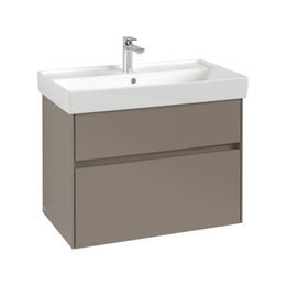 Villeroy & Boch V&B Waschtischunterschrank Collaro 75,4x54,6x44,4cm, WT mit, cashmere grey ; Villeroy & Boch (C01000VN)