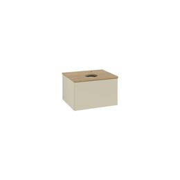 Villeroy & Boch V&B Waschtischunterschrank ohne Frontstruktur Antao 60x36x50cm, HL, WBP hon. Oa, si Gr m Lac ; Villeroy & Boch (K29051HJ)