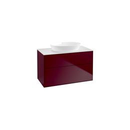 Villeroy & Boch V&B Waschtischunterschrank Finion 100x60,3cm, Abd.-Pl. wh. m, Peony Matt ; Villeroy & Boch (FA0100HB)