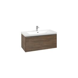 Villeroy & Boch V&B Waschtischunterschrank Subway 3.0 97,3x42,9x47,8cm, o LE/Gr AL g, Ariz. Oa ; Villeroy & Boch (C56900VH)