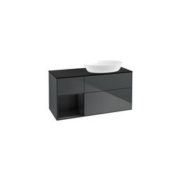 Villeroy & Boch V&B Waschtischunterschrank Wandbeleuchtung Finion 120cm, Pl b m, Rg b m Lac, md bl. m Lac ; Villeroy & Boch (GA42PDHG)