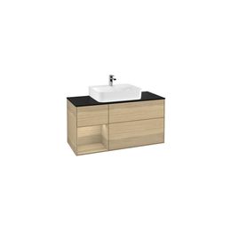 Villeroy & Boch V&B Waschtischunterschrank Wandbeleuchtung Finion 120cm, Pl bla m, Reg li Oa ven, Oa ven ; Villeroy & Boch (G162PCPC)