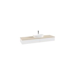 Villeroy & Boch V&B Waschtischunterschrank ohne Frontstruktur Antao 160x50cm, HL, WBP botti., wh. m Lac ; Villeroy & Boch (K14053MT)