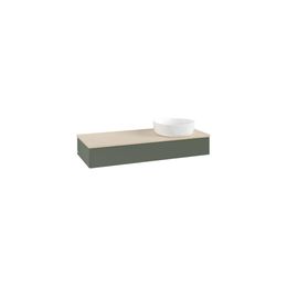 Villeroy & Boch V&B Waschtischunterschrank ohne Frontstruktur, mit Beleuchtung Antao 120x19x50cm, WBP botti., lea gre. m Lac ; Villeroy & Boch (L12013HL)