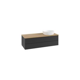 Villeroy & Boch V&B Waschtischunterschrank mit Frontstruktur, mit Beleuchtung Antao 120x36x50cm, WBP hon. Oa, bla m Lac ; Villeroy & Boch (L23111PD)