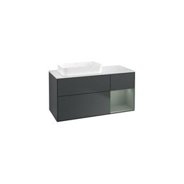 Villeroy & Boch V&B Waschtischunterschrank Wandbeleuchtung Finion 120x60 cm, Rg r Oli. m Lac, md bl. m Lac ; Villeroy & Boch (G691GMHG)