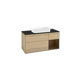 Villeroy & Boch V&B Waschtischunterschrank Wandbeleuchtung Finion 120cm, Pl bla m, Reg re wal ven, Oa ven ; Villeroy & Boch (G302GNPC)