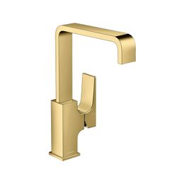 Hansgrohe Waschtisch-Einhebelmischer 230 Metropol m HG, Pus-Op-Abl, A 165mm, pol. gol opt (32511990)
