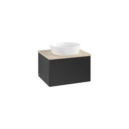 Villeroy & Boch V&B Waschtischunterschrank ohne Frontstruktur Antao 60x36x50cm, WBP-farbe botti., bla m Lac ; Villeroy & Boch (K29013PD)
