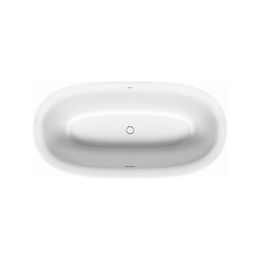 Duravit Oval-Badewanne White Tulip 180x90x48cm, frei., 2 RS, wei&szlig; (700469000000000)