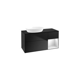 Villeroy & Boch V&B Waschtischunterschrank Finion 120cm, Pl b m, Reg wh. m Lac, bla m Lac ; Villeroy & Boch (FA52MTPD)