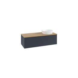 Villeroy & Boch V&B Waschtischunterschrank mit Frontstruktur, mit Beleuchtung Antao 120x36x50cm, WBP hon. Oa, md bl. m Lac ; Villeroy & Boch (L34111HG)
