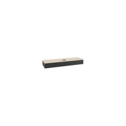 Villeroy & Boch V&B Waschtischunterschrank mit Frontstruktur Antao 160x50cm, HL, WBP botti., bla m Lac ; Villeroy & Boch (K14153PD)