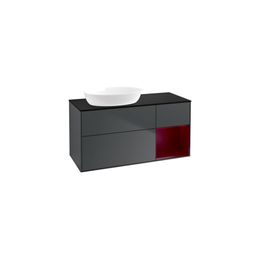 Villeroy & Boch V&B Waschtischunterschrank Finion 120cm, Pl b m, Rg Peo m La, md bl. m Lac ; Villeroy & Boch (FA52HBHG)