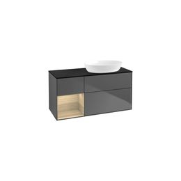 Villeroy & Boch V&B Waschtischunterschrank Wandbeleuchtung Finion 120cm, Pl bla m, Reg Oa ven, Anthrac. m ; Villeroy & Boch (GA42PCGK)