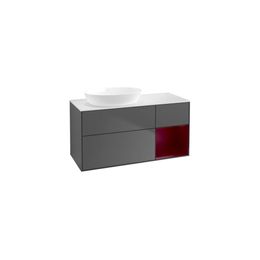 Villeroy & Boch V&B Waschtischunterschrank Wandbeleuchtung Finion 120cm, Pl w m, Reg Peo m Lac, Anthrac. m ; Villeroy & Boch (GA51HBGK)