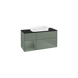 Villeroy & Boch V&B Waschtischunterschrank Finion 120x60 cm, Reg li Oli. m Lac, Oli. m Lac ; Villeroy & Boch (F702GMGM)