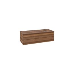 Villeroy & Boch V&B Waschtischunterschrank ohne Frontstruktur, mit Beleuchtung Antao 120x36x50cm, HL, WBP w. wal, w. wal ; Villeroy & Boch (L23052HM)