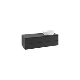 Villeroy & Boch V&B Waschtischunterschrank mit Frontstruktur, mit Beleuchtung Antao 120x36x50cm, WBP-farbe Lac, bla m Lac ; Villeroy & Boch (L23110PD)