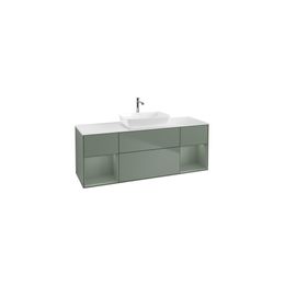Villeroy & Boch V&B Waschtischunterschrank Finion 160cm, Pl w m, Rg Oli. m Lac, Oli. m Lac ; Villeroy & Boch (F861GMGM)