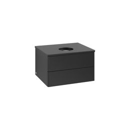 Villeroy & Boch V&B Waschtischunterschrank ohne Frontstruktur -Beleuchtung Antao 60x36x50cm, WBP-farbe Lac, bla m lacquer ; Villeroy & Boch (L18010PD)